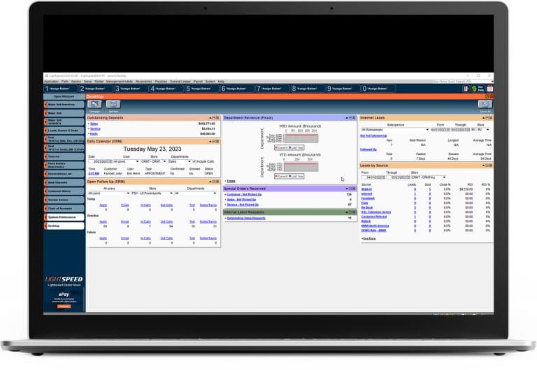 Dealer Management Software (DMS) | Lightspeed