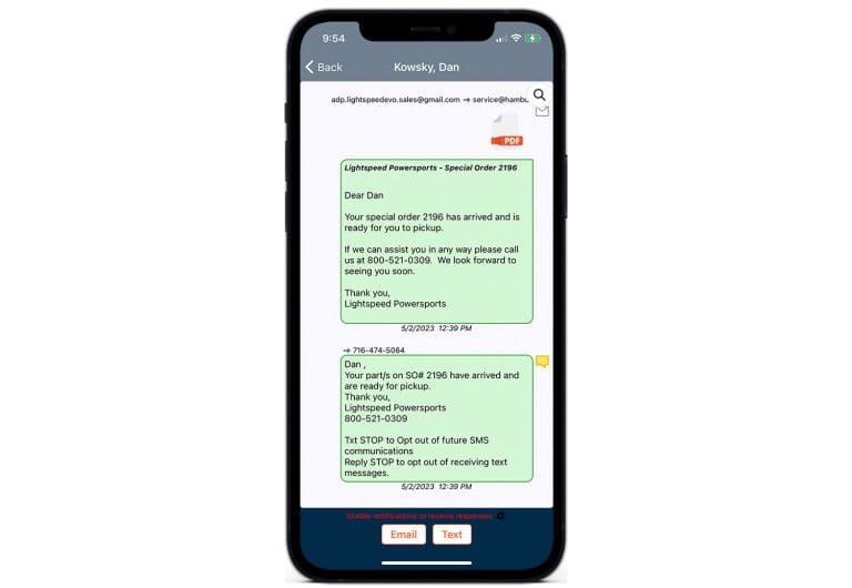 Solutions Details - Popular Mobile Features | Lightspeed