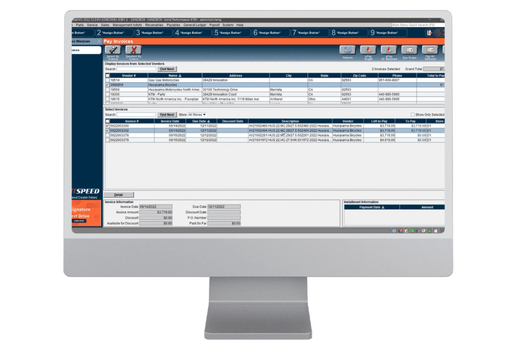 ePay: Simplify AP Payments | Lightspeed DMS